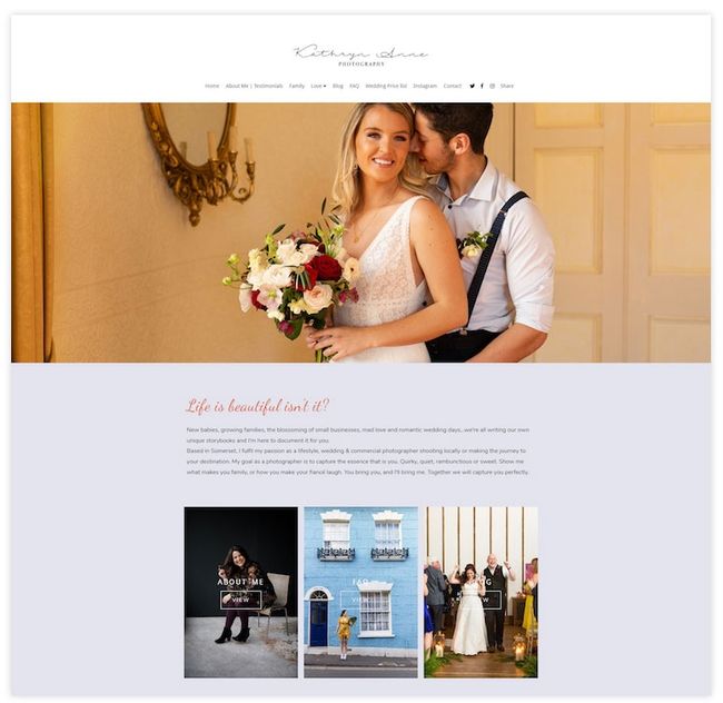 29 Outstanding Wedding Photography Websites For Inspiration