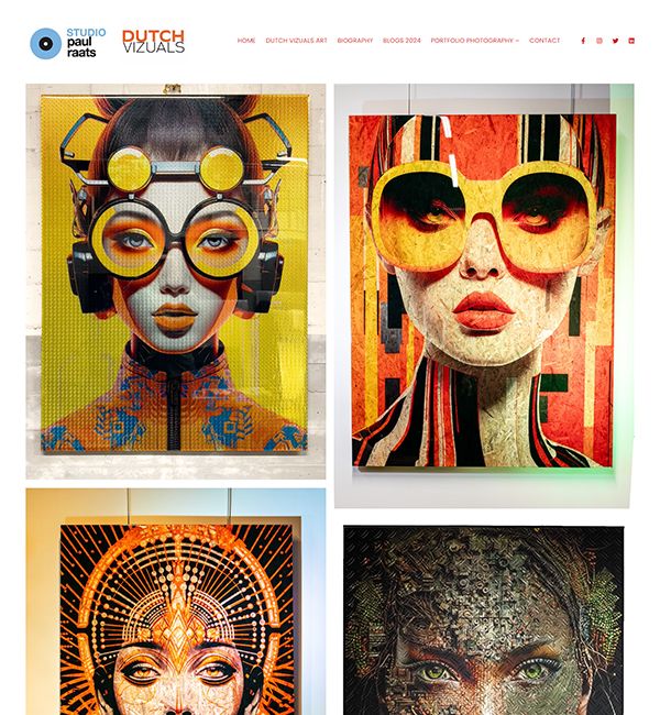 Best Multimedia Design Portfolio Website Examples - Pixpa