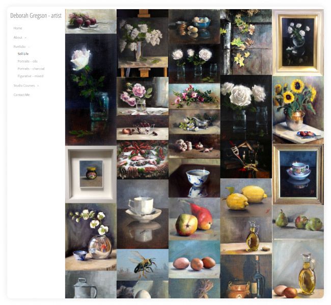 Ponad 40 najlepszych witryn z portfolio artystów, które zainspirują Cię ...