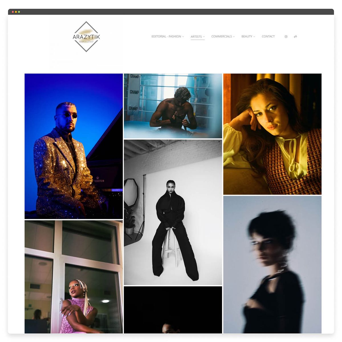 18 Best Makeup Artist Websites of 2024 | Stunning Portfolio Examples